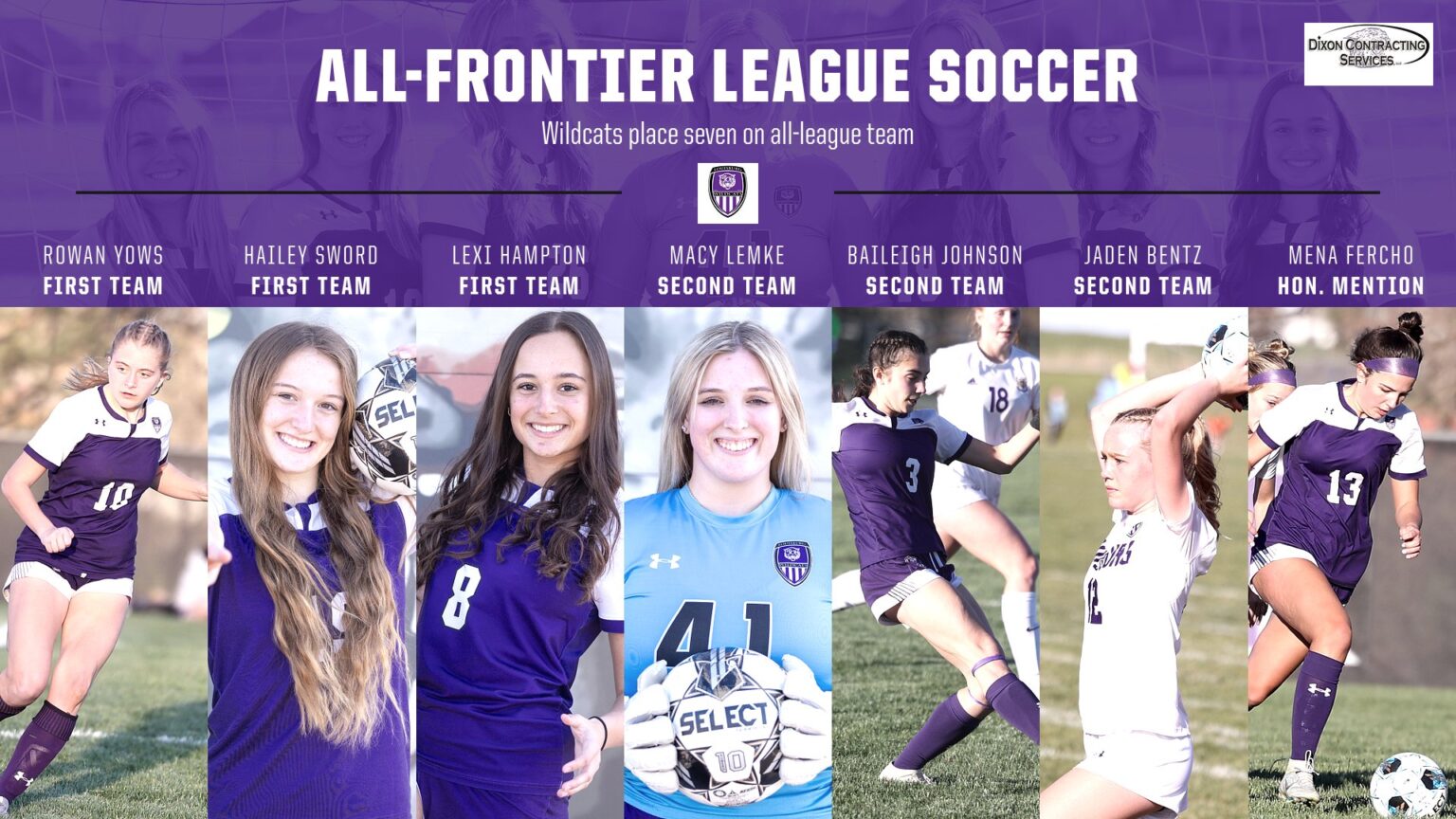 Wildcats earn seven spots on all-league soccer team – Louisburg Sports Zone