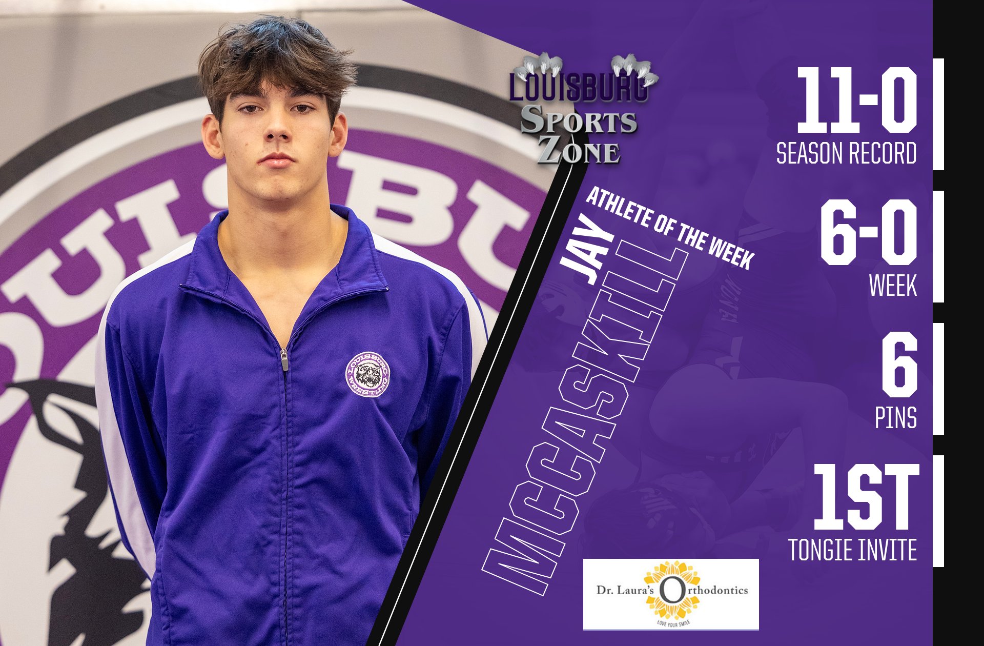Week 3 Athlete of the Week: Jay McCaskill – Louisburg Sports Zone