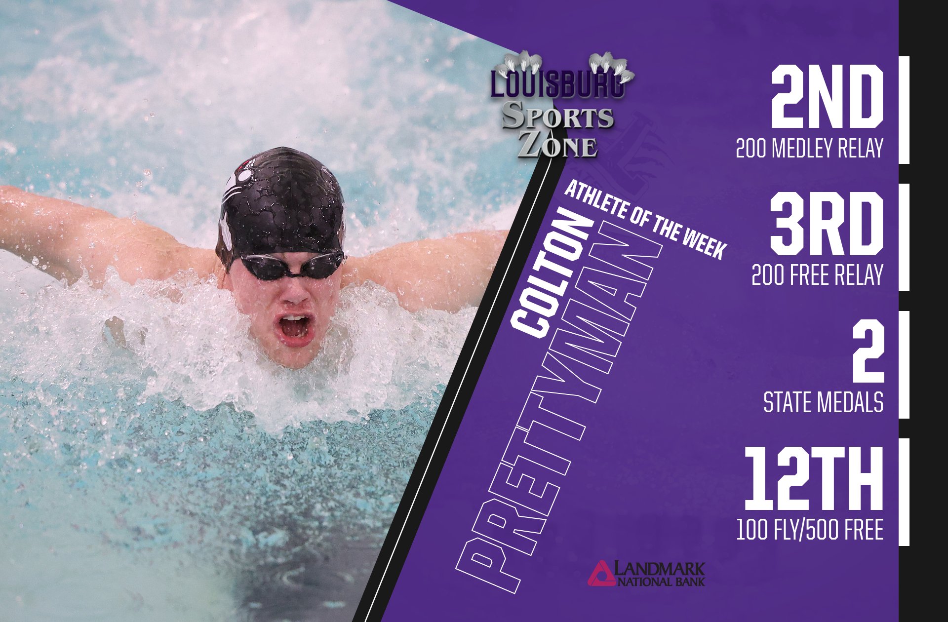 Week 10 Athlete of the Week: Colton Prettyman – Louisburg Sports Zone