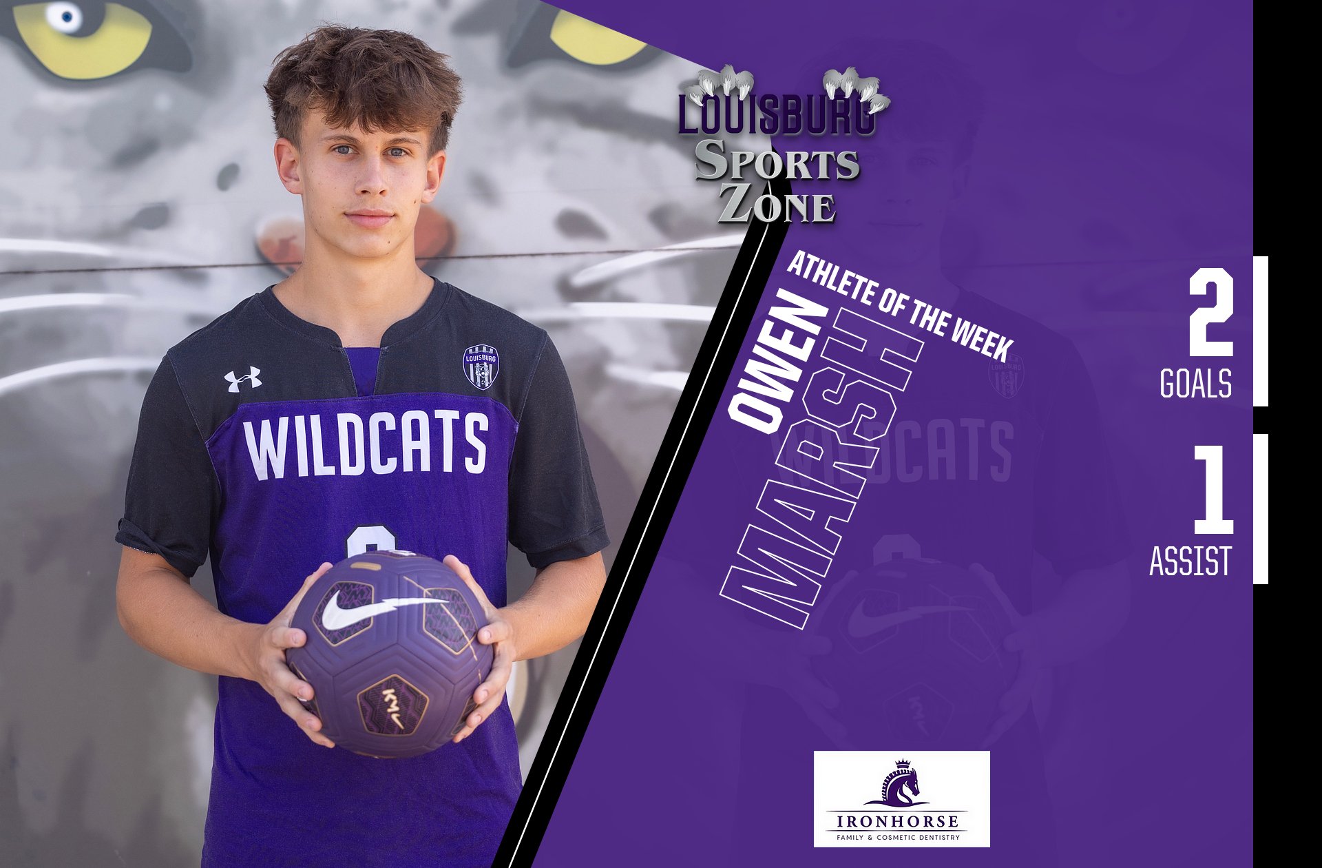 Week 1 Athlete of the Week: Owen Marsh – Louisburg Sports Zone
