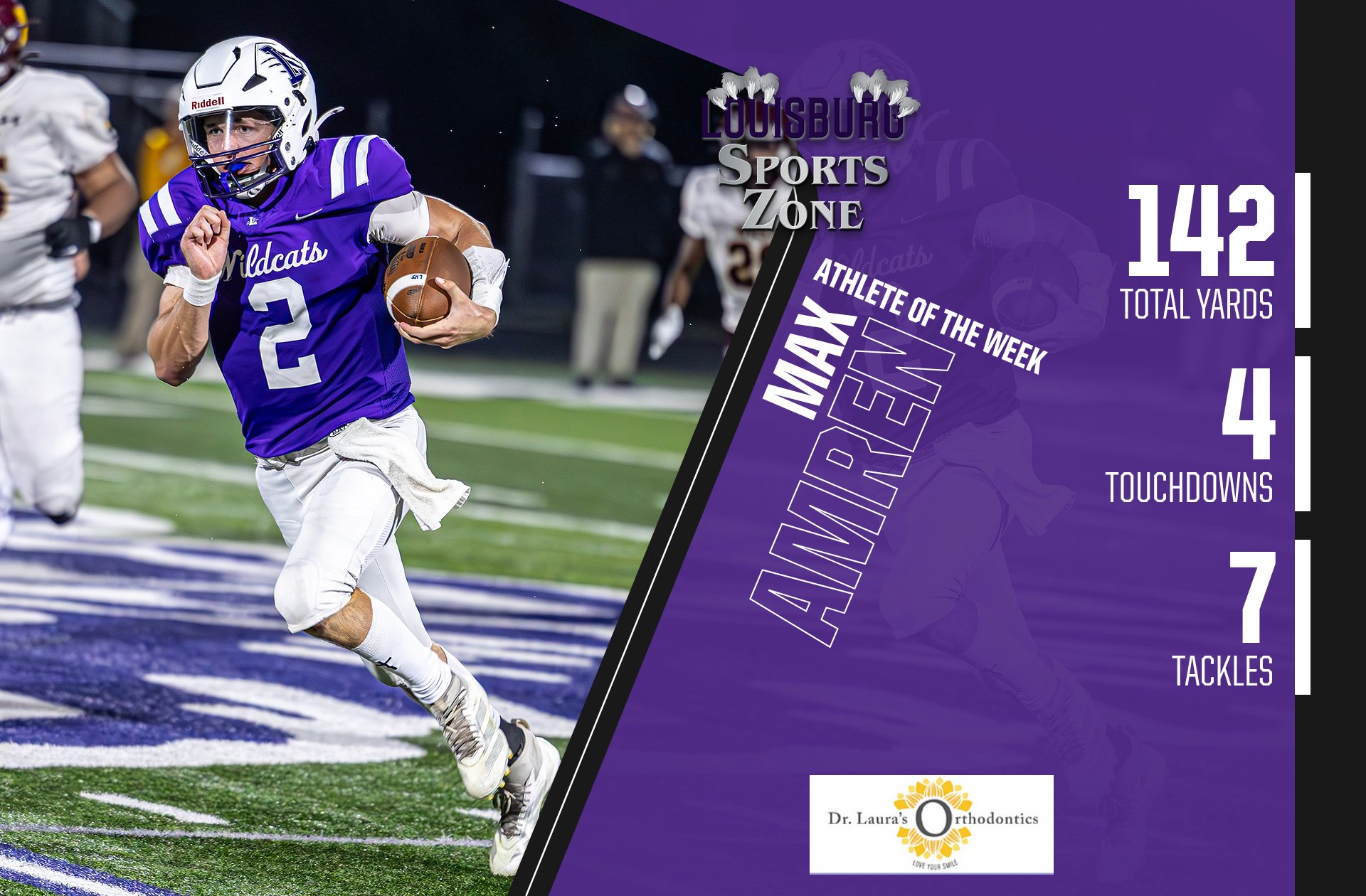 Week 6 Athlete of the Week: Max Amren – Louisburg Sports Zone